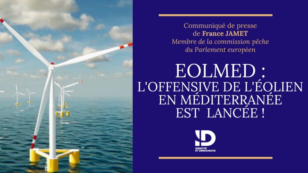 EOLMED : L’OFFENSIVE DE L’ÉOLIEN EN MÉDITERRANÉE EST LANCÉE! - France Jamet